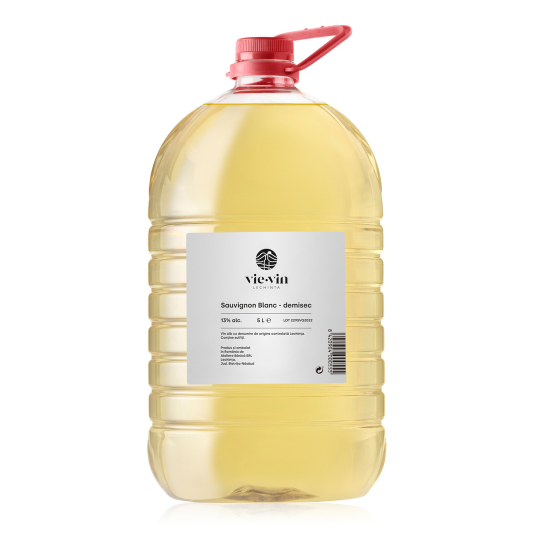 Vin îmbuteliat la cantitate avantajoasă 2L si 5L – Vie Vin Lechinta